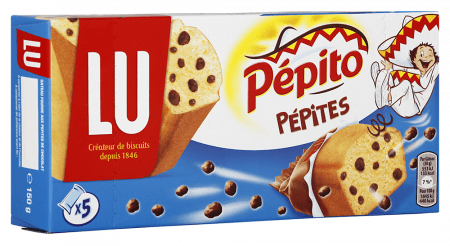 Lu pepito - Gâteaux pépites de chocolat PEPITO | Allergobox
