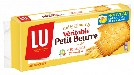Lu veritable petit beurre - Biscuits véritable petit beurre LU | Allergobox
